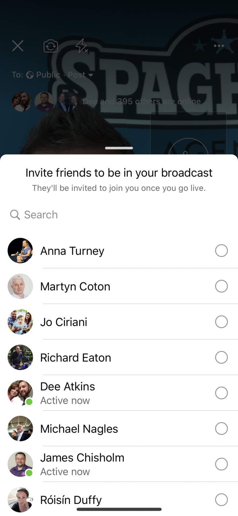 How to Invite a Friend onto Your Facebook Live Broadcast