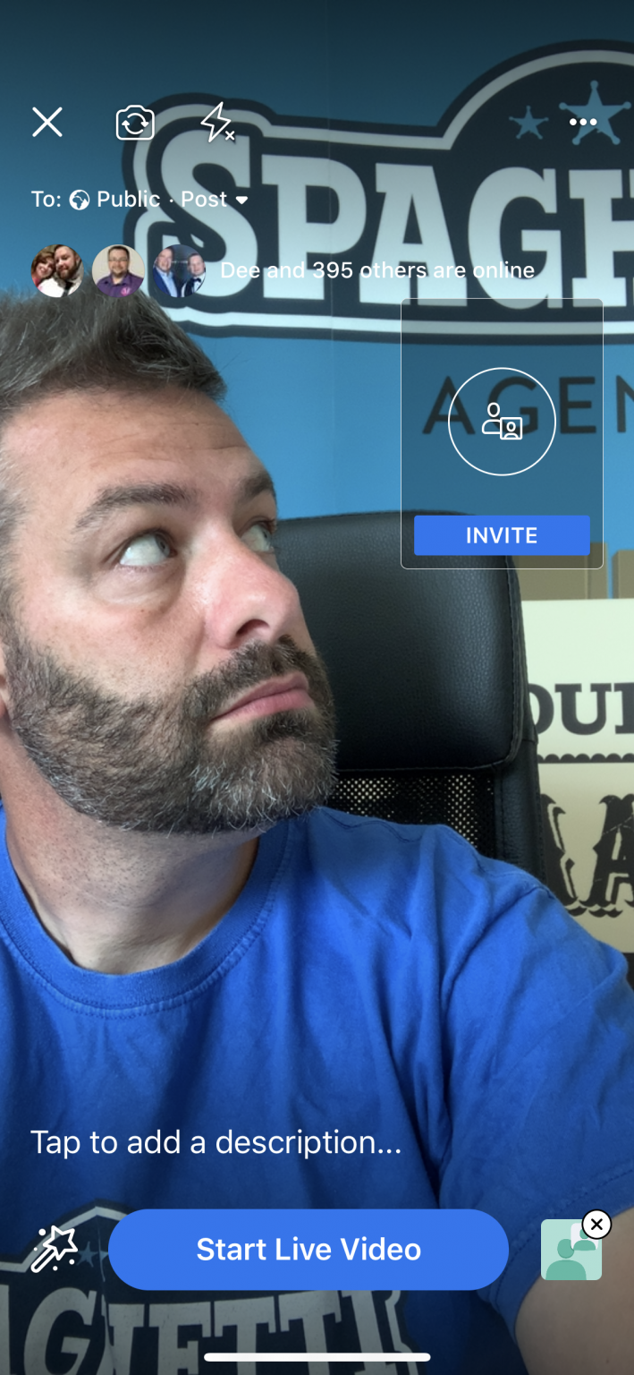 How to Invite a Friend onto Your Facebook Live Broadcast